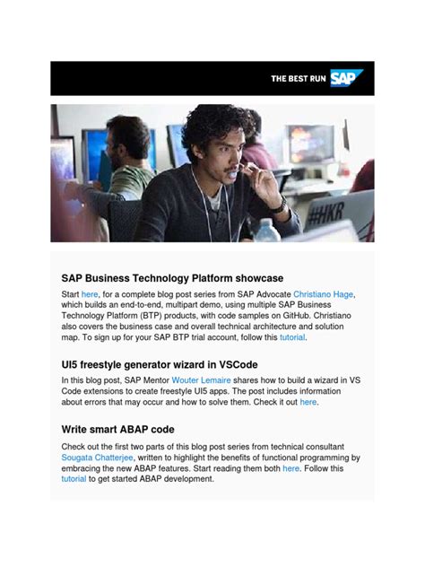 Sap Developer News February 2021 Pdf Databases Application Software
