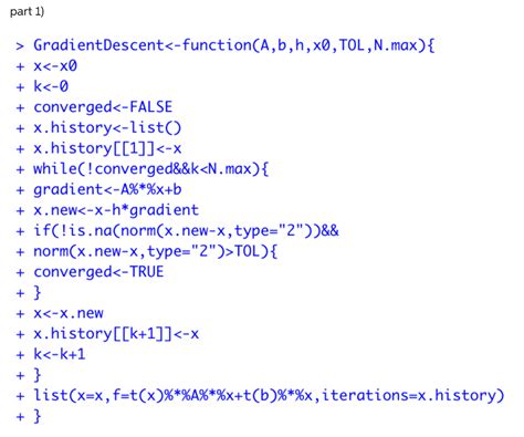 Solved Problem 4 Gradient Descent Let A Be An N×n Matrix