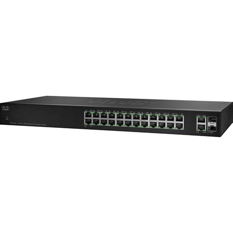 Cisco 24 Port 10 100 Switch With Gigabit Uplinks SF112 24 NA B H