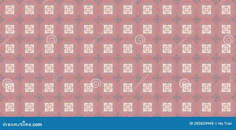 Seamless Repeatable Abstract Geometric Pattern Ornamental Tile Texture Stock Illustration