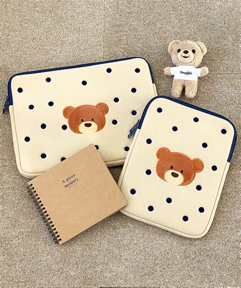 [당일배송] 곰팅이 아이패드 노트북 파우치 11인치 12인치 13인치 15인치 16인치 17인치 맥북 프로 갤럭시탭 그램 태블릿 케이스 충격보호 가방 에이블리