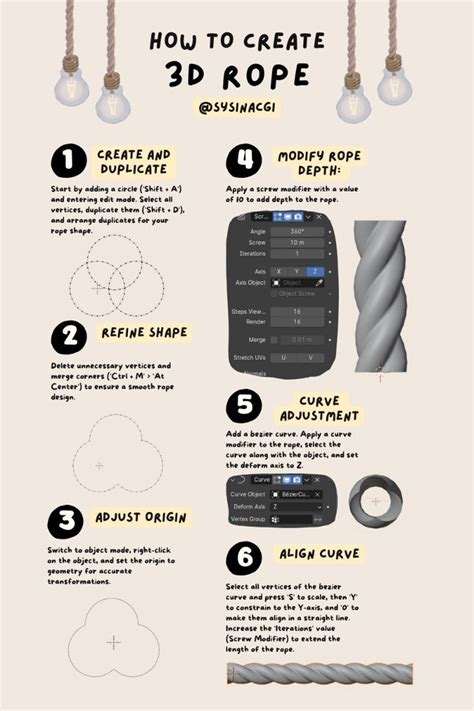 Create Stunning D Rope With Blender