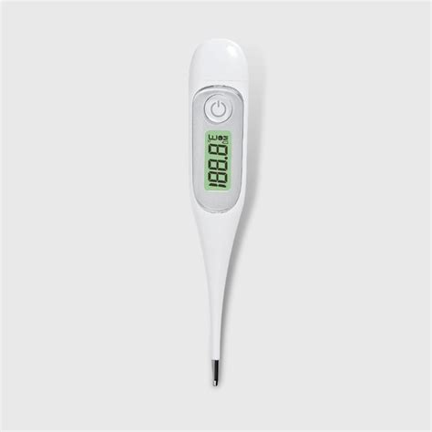 ce mdr approval backlight rigid tip digital thermometer with predictive