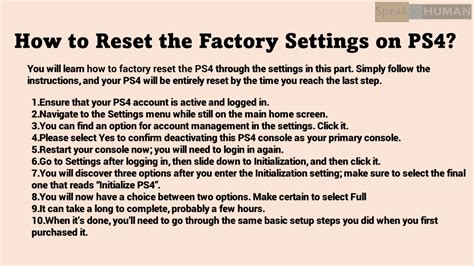 Ppt How To Factory Reset Ps4 1 888 840 1555 Reset Settings Of Ps4 Powerpoint Presentation