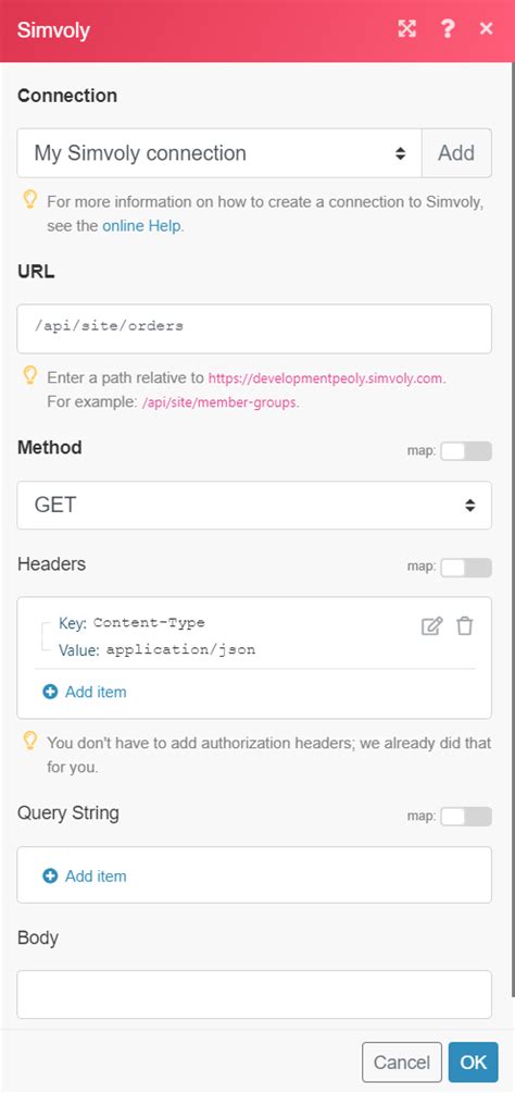 Simvoly - Ibexa Connect Documentation