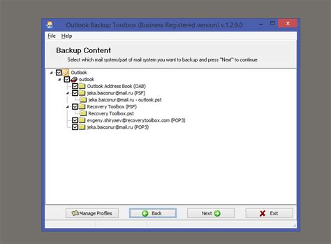 Outlook Backup Toolbox Simple Outlook Data Backup Outlook Backup Toolbox Simple Outlook Data Backup