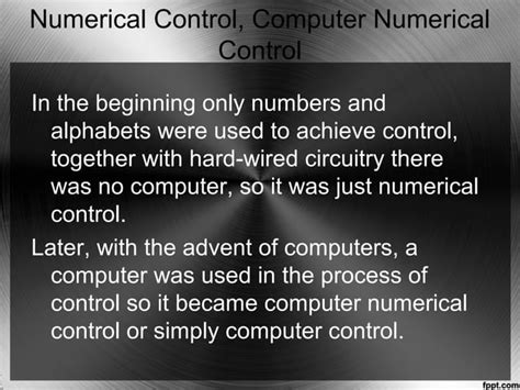 Computer Numeric Control Ppt Radio Control Hobbies And Interests