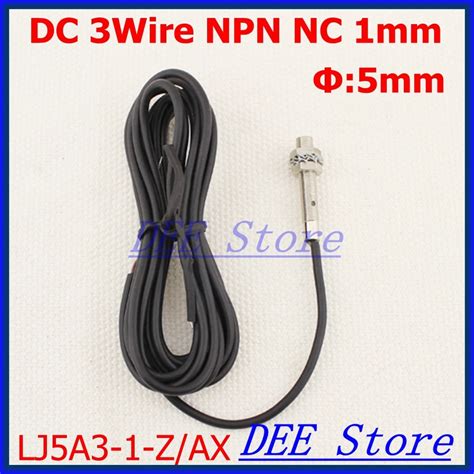 3wire Diameter 5mm Inductive Proximity Sensor Npn Nc Dc6 36v Detection
