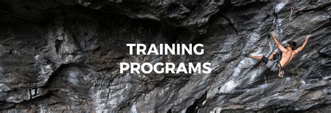 Rock Climbing Training Program Training For Climbing