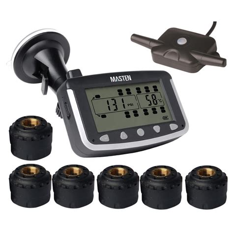 8 Tpms Tyre Pressure Monitoring System Caravan Truck Rv Sensor Lcd 4wd Wireless 4x4