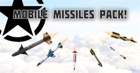 Mobile Missiles Pack 3d Weapons Unity Asset Store