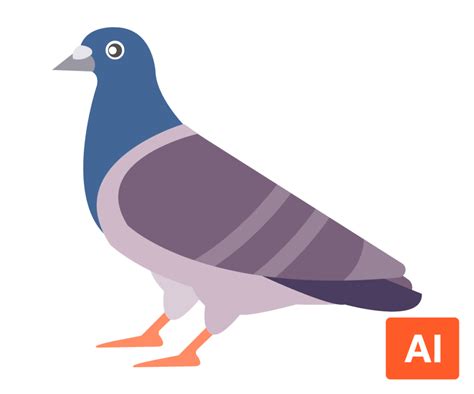 비둘기 일러스트 Png Ai 무료 다운로드 2023년 리틀딥