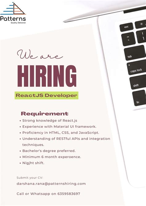 Darshana Rana On Linkedin Connections Reactjsdeveloper Usshift Jobs Jobseekers Patterns