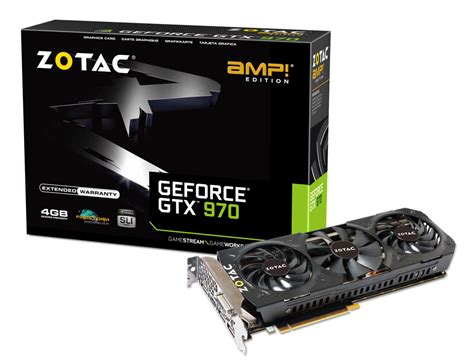 Geforce® Gtx 970 Amp Edition Zotac
