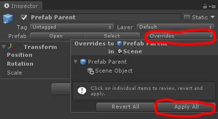 Cant Drag Global Objects To Prefab Using The New Nested Prefab System Unity Engine Unity