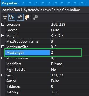 How To Set The Length Of The Characters In The ComboBox In C GeeksforGeeks