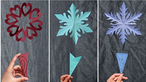 Simple Paper Snowflake Template