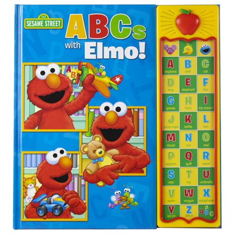 Sesame Street Abcs With Elmo Sound Book Phoenix International