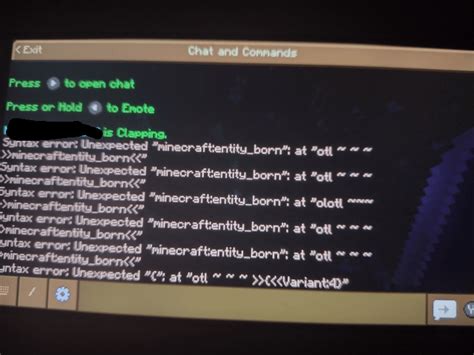 Summon Commands Dont Work Rminecraftbedrockers