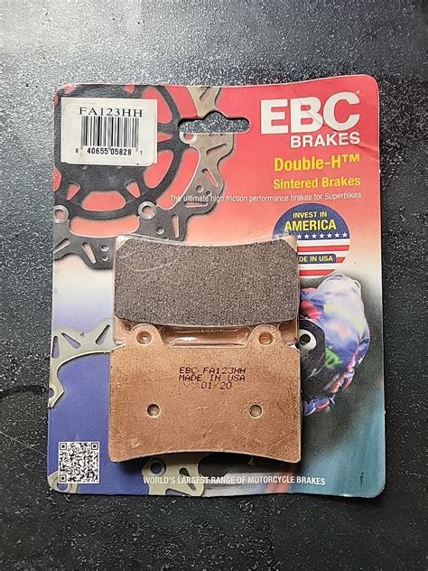 Ebc Fa123hh Brake Pads Hh Sintered Pads For Motorcycle Ebay