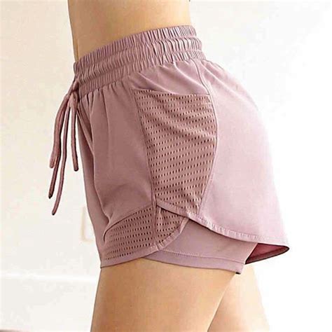 Short De Sport Femme 2 En 1