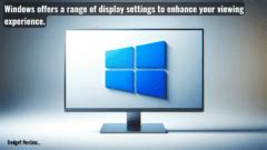 Monitor Display Settings Desktop Display Settings Tips