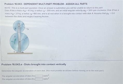Solved Problem 16043 Dependent Multi Part Problem Solved Problem 16043 Dependent Multi Part Problem