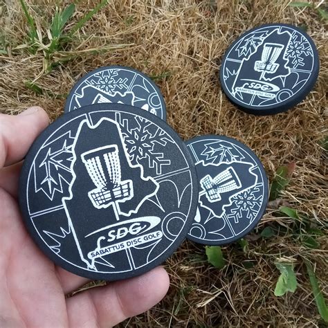 Sdg Mini Marker Knee Saver Disc Golf Accessories Sabattus Disc Golf Inc