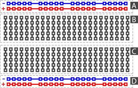 Standard Breadboard Layout For Ic 7447 And Ic 7448