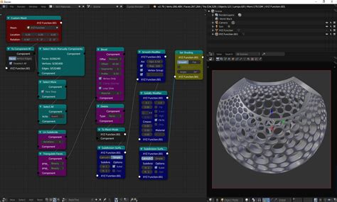 Sorcar - Procedural modeling in Blender using Node Editor - Released ...