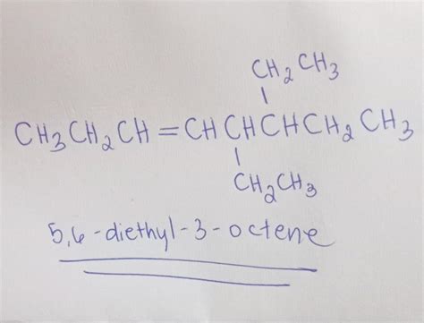 Octene Structural Formula
