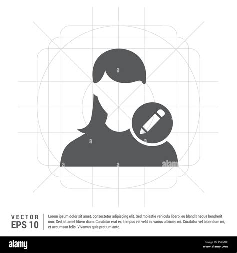 Edit User Icon Stock Vector Image Art Alamy