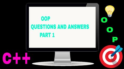 Questions And Answers In Oop C Programming Language Youtube