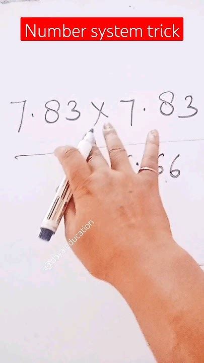 number system tricks youtube