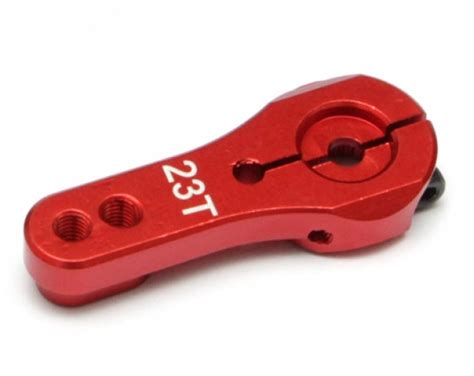 Aluminum Servo Horn 23T For KO JR Sanwa Servo Red