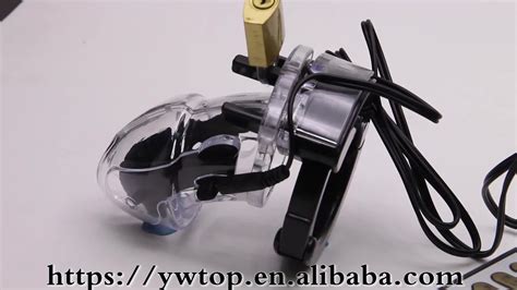 Electric Shock Sex Toy Chastity Devices Plastic Male Cock Cage Buy Electric Shock Sex Toy