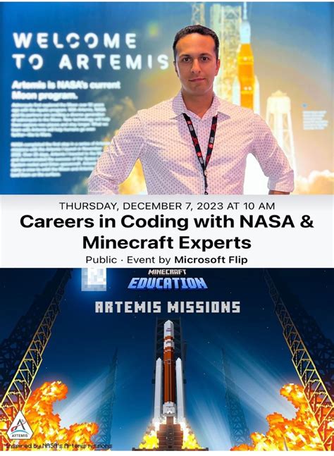 Kamak Ebadi On Linkedin Nasa Microsoft Minecraft Artemis Coding Hourofcode Computerscience