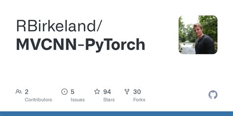 Github Rbirkeland Mvcnn Pytorch