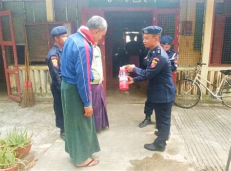 အခြေခံပညာအထက်တန်းကျောင်းများတွင် မီးဘေးလုံခြုံရေး အသိပညာပေးစစ်ဆေး