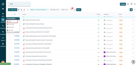 Record And Create Salesforce Test Case