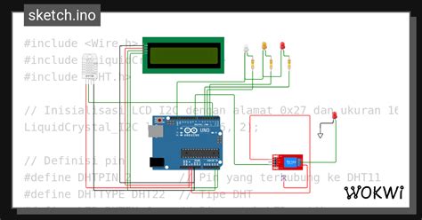 Koding Kipas Angin Kang Dwi Wokwi Esp32 Stm32 Arduino Simulator
