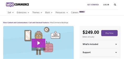 Woocommerce Bookings Creativesea