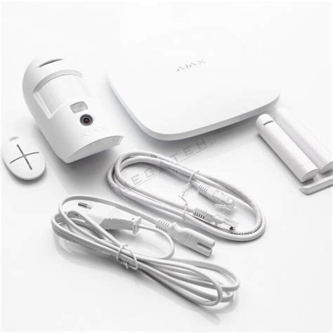 AJAX Hub 2 Plus White Wireless Intelligent Security System Control Panel MEGATEH Eu Online