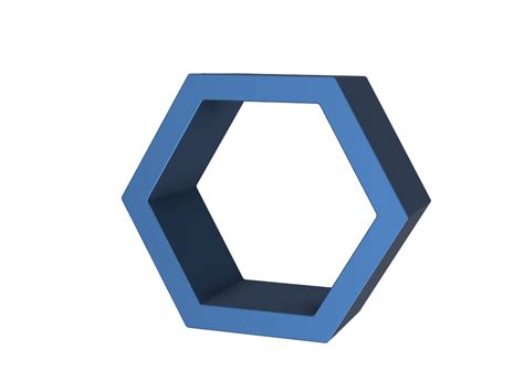 Hex Floating Shelf By Englerjoerg Makerworld