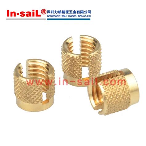 Press In Threaded Inserts Thru Threaded Ppa Ppb Self Tapping Screw Insert Brass Insert Nut
