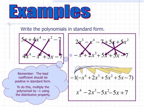 Introduction To Polynomials 2ppt Free Ppt Physics Science