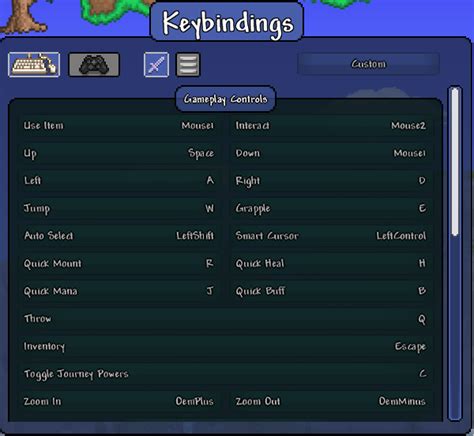Ubuntu 2004 Terraria Not Recognizing Extra Mouse Buttons Mouse4