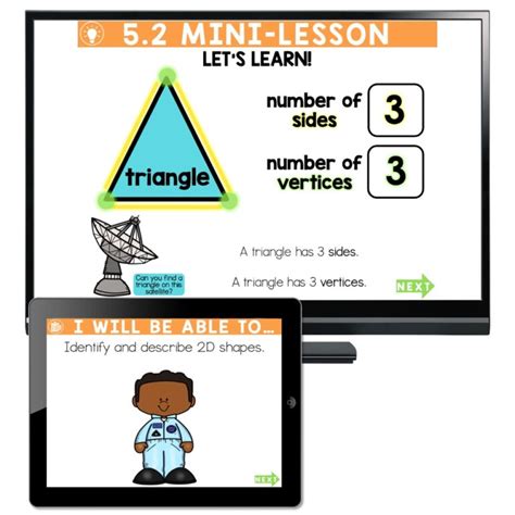 Lucky To Learn Math 1st Grade Geometry Lesson 52 Identify And