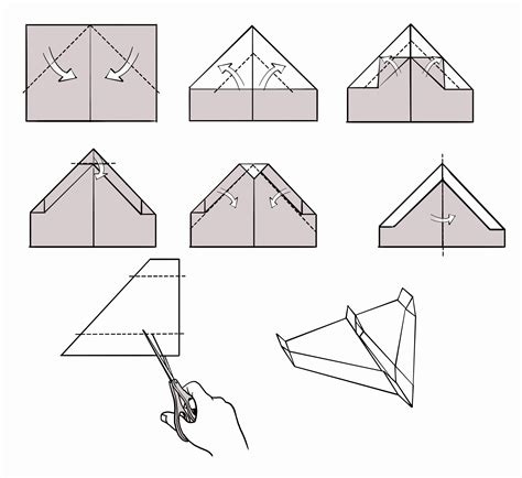 Printable Paper Airplane Designs Printable Calendars At A Glance