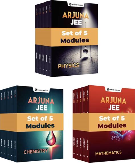 Old Edition Pw Arjuna For Jee Main And Advanced Class 11th Phy Chem And Math Modules With Sol